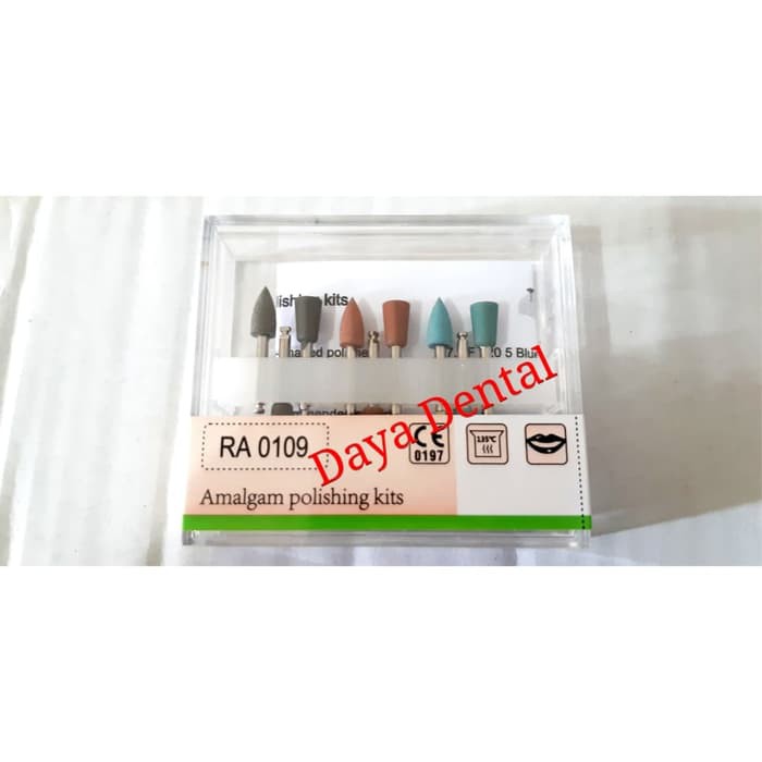 Jual Dental Amalgam Polishing Kits Bur poles Gigi Palsu amalgam set ...