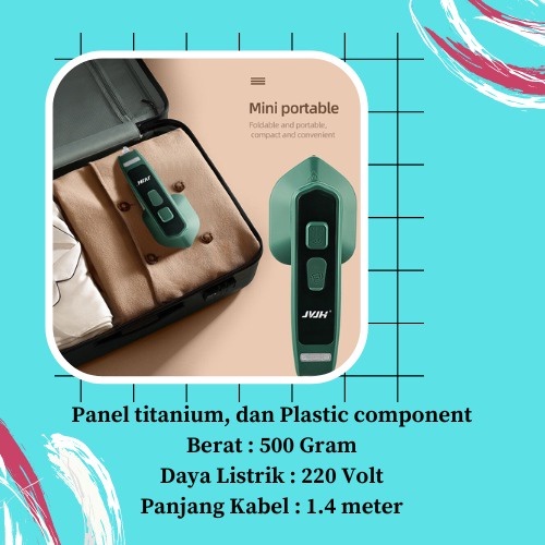 Jual Setrika Uap Portable Travel Sederhana 360 Derajat Mudah Dan Simple ...