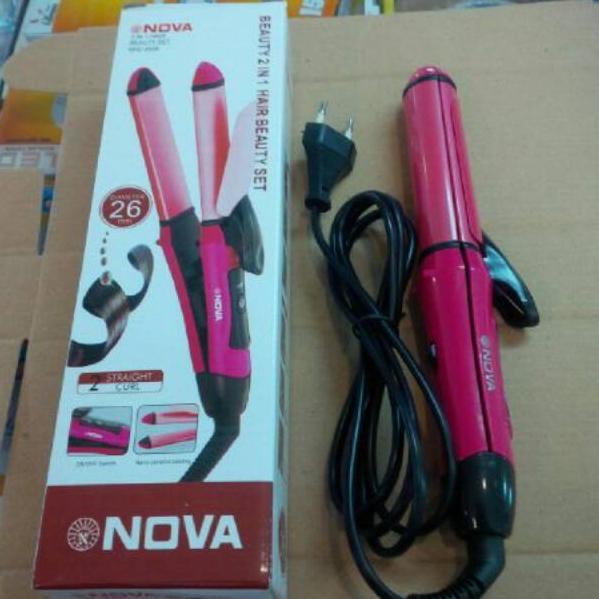 Jual Catok Nova 2in1 Murah Catokan Rambut Nova Lurus Dan Keriting