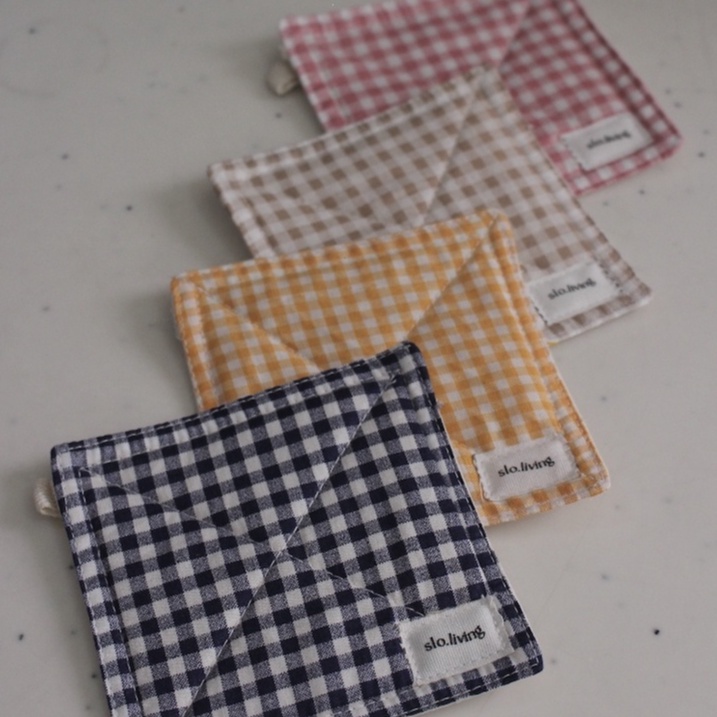 Jual X sewn Coaster, Tatakan Gelas Kain 10x10cm | Shopee Indonesia