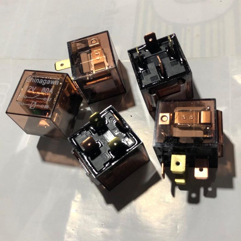 Jual Relay Lampu 12 volt 80 Amper Transparan Cocok untuk Semua Lampu ...