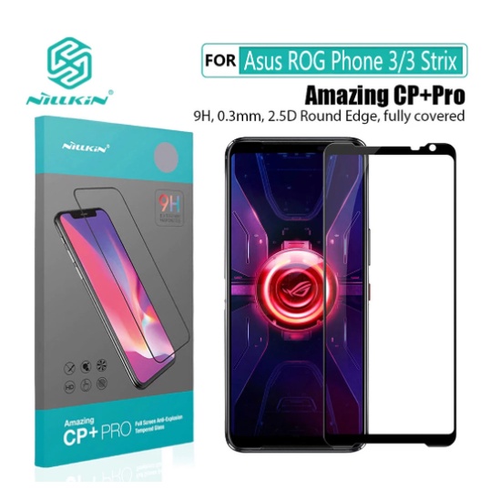 Jual Nillkin Asus ROG 3 / Strix - Tempered Glass Protector CP+ Pro Full ...