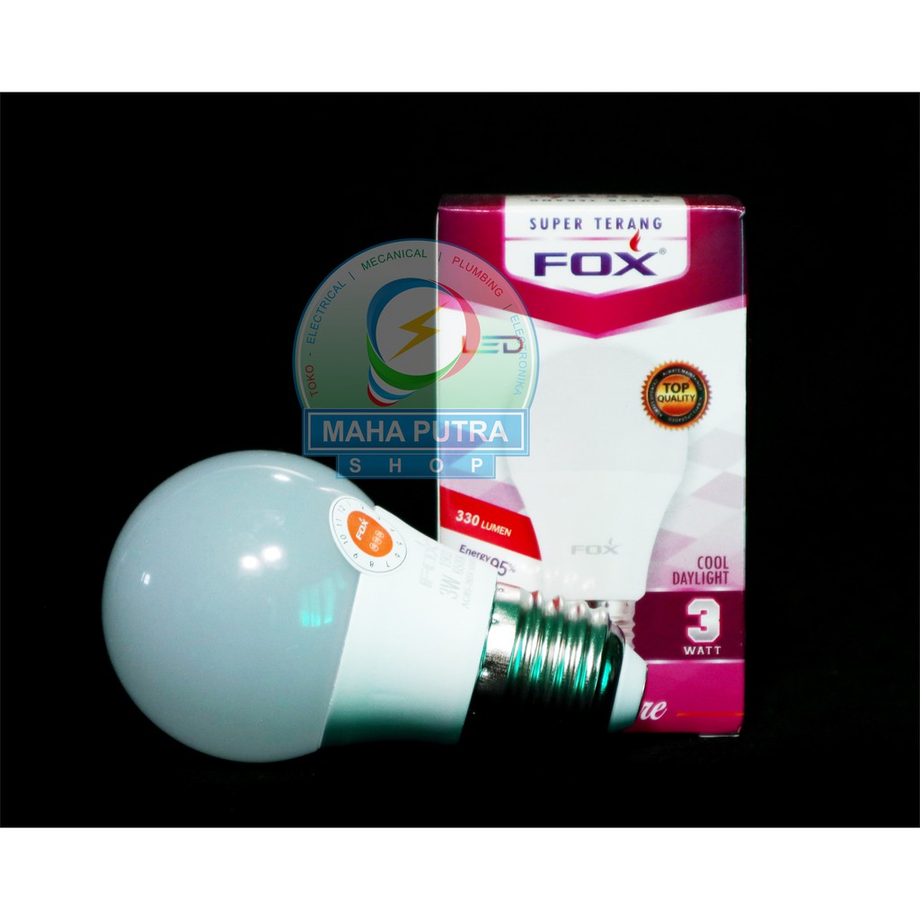 Jual LAMPU LED FOX SIGNATURE 3 WATT. LAMPU LED | Shopee Indonesia