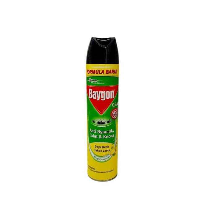 Jual .........] BAYGON 600 mL Obat Nyamuk Lalat Kecoa Semprot Aerosol ...