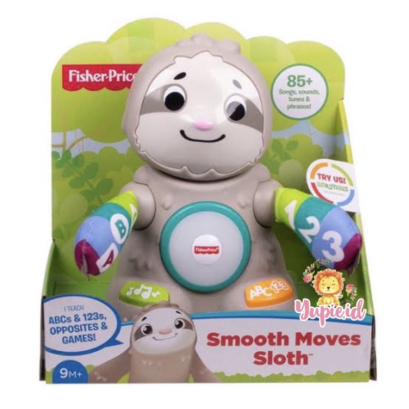 Jual fisher price linkimals smooth moves sloth | Shopee Indonesia