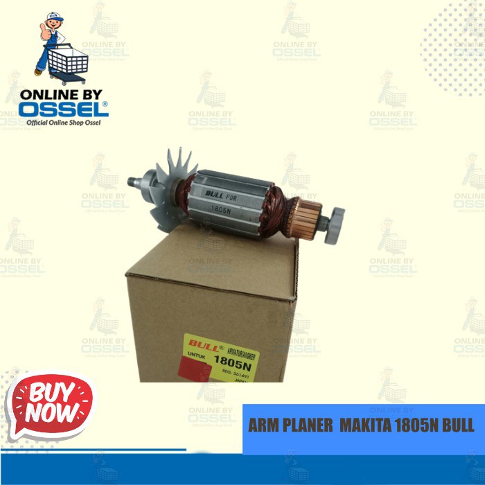 Jual Armature Planer Pasah Kayu Serut Kayu Makita 1805N BULL Angker ...