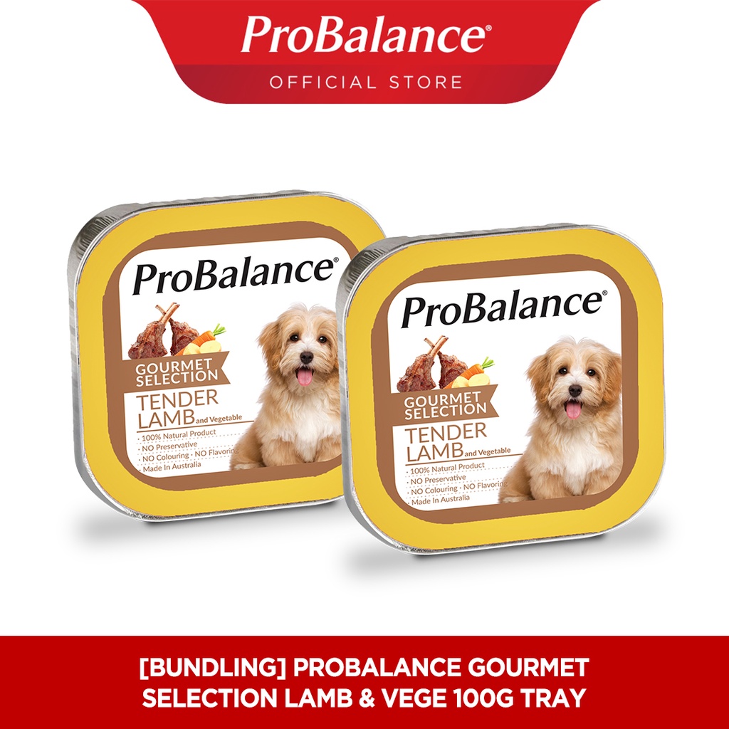 Jual Bundling ProBalance Gourmet Selection Lamb & Vege Tray 2x100g ...