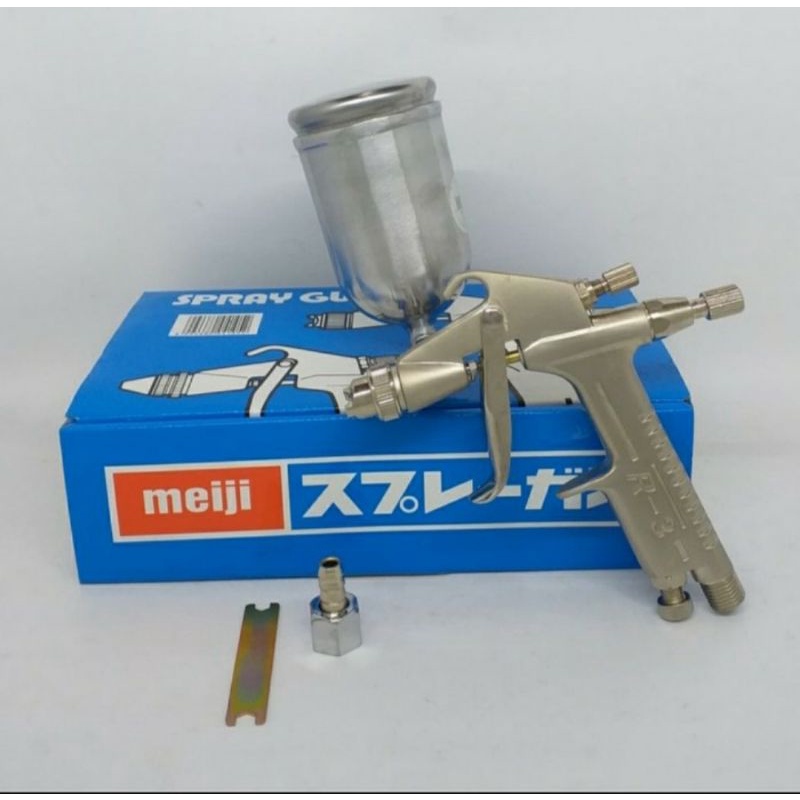 Jual Spray gun Meiji R3 Original By Meiji Taiwan(Tabung atas 200cc ...