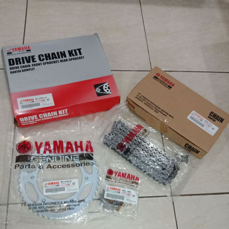 Jual GEAR GIR RANTAI SET BK6 R15 R 15 V3 VVA LED XSR 155 ORIGINAL ORI ASLI YAMAHA YGP BK6-W001A ...