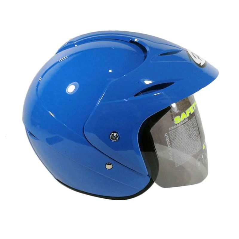 Jual HELM BIRU AL ORIGINAL PREMIUM | Shopee Indonesia