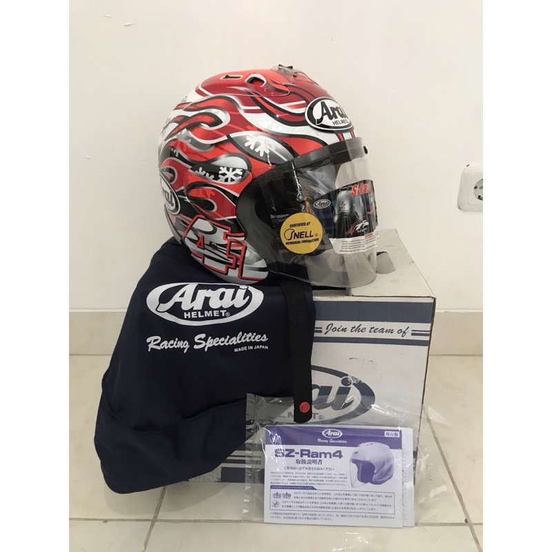 Jual helm copy arai ram 4 haga | Shopee Indonesia
