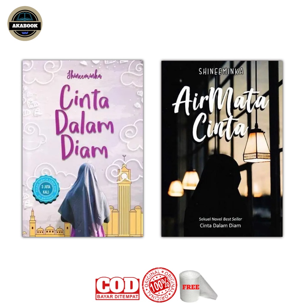Jual Novel Cinta Dalam Diam Air Mata Cinta By Shineeminka | Shopee ...