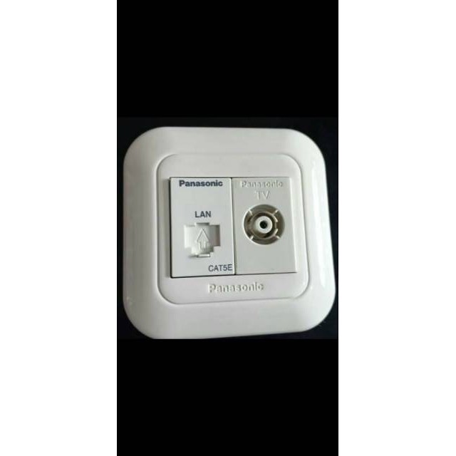 Jual Panasonic Wide Series Outlet TV dan Data Lan Cat5 / Cat6 | Shopee ...