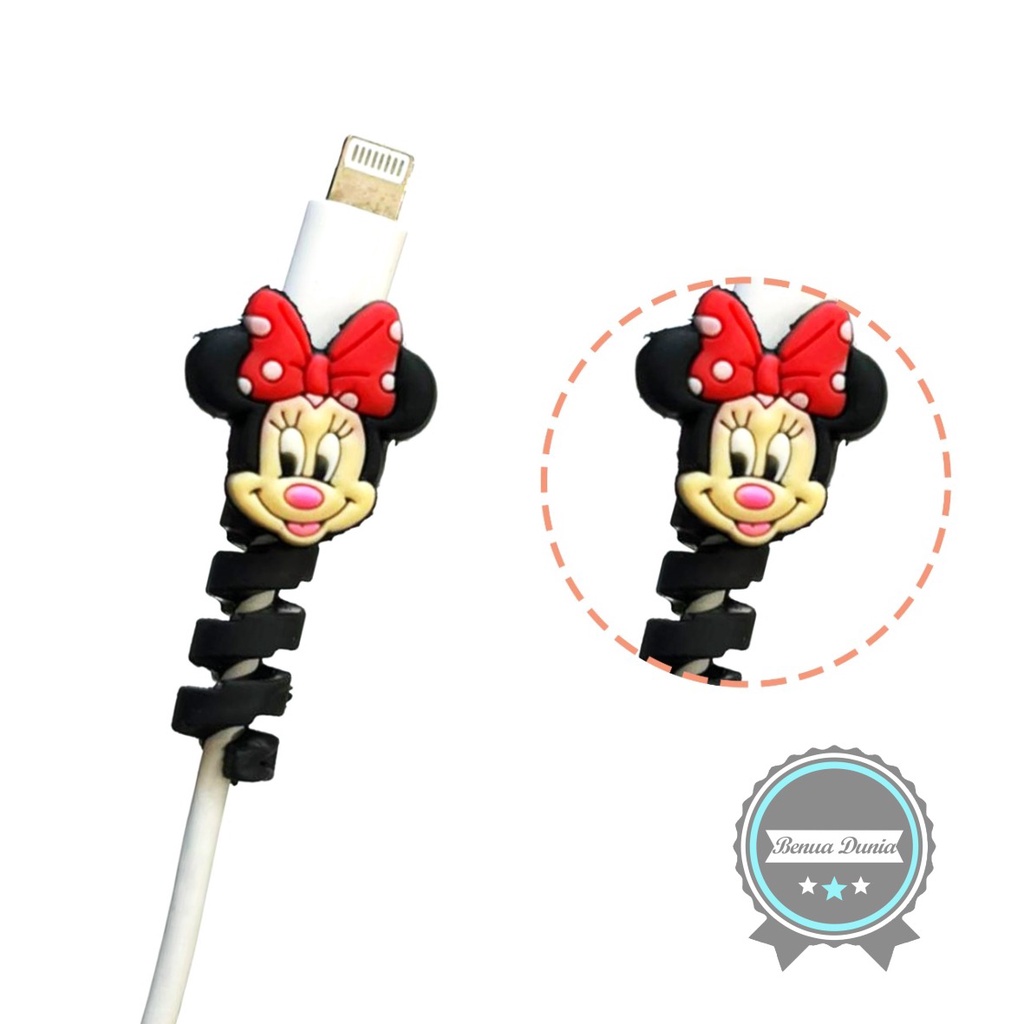 Jual cable saver twist cable protector spiral pelindung ujung kabel ...