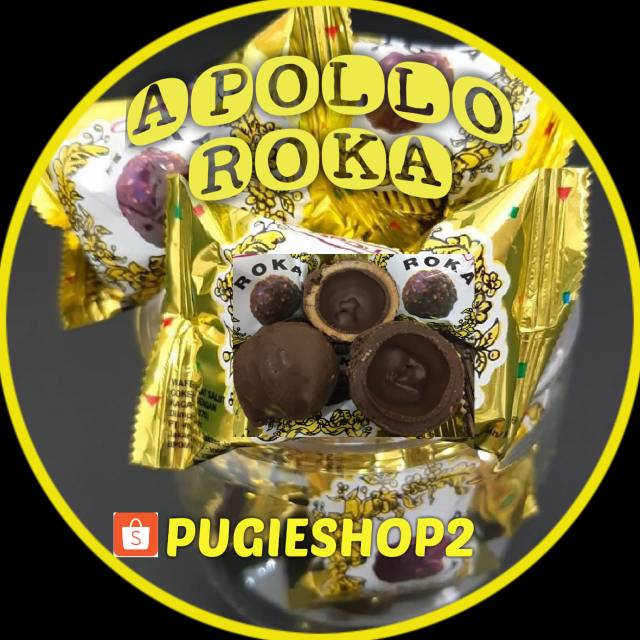 Jual Coklat/ coklat crunchy/ cemilan/ snack/ kue lebaran/ apollo roka ...