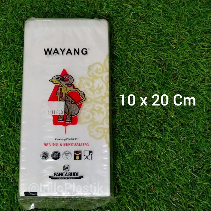 Jual Plastik PP Wayang 10x20 Cm / Plastik Bening 250 gram | Shopee ...