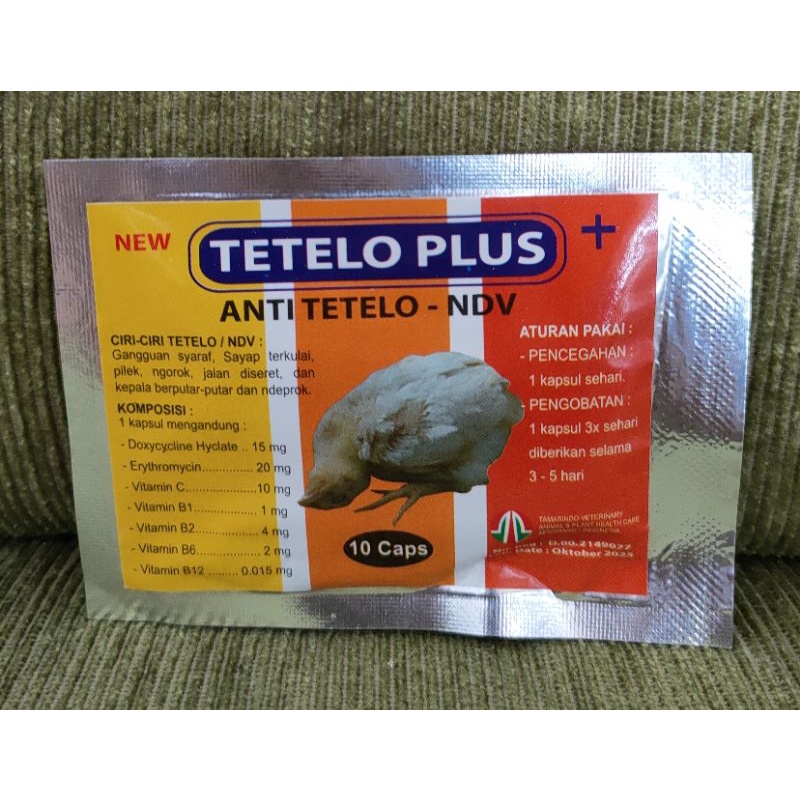 Jual Tetelo Plus ( Anti Tetelo - NDV ) | Shopee Indonesia