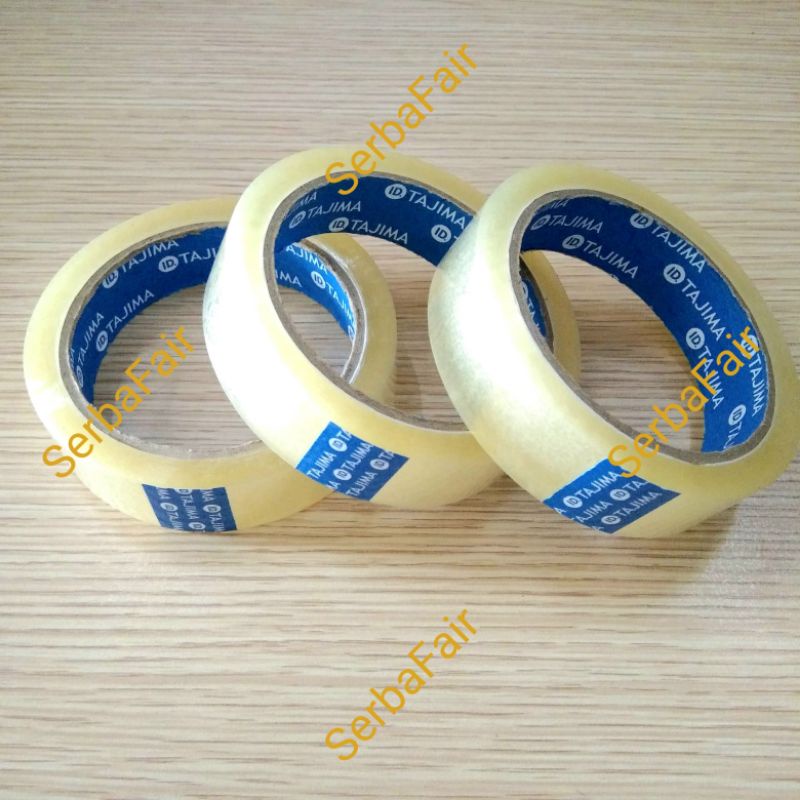 Jual Isolasi 1 Inch x 72 Yards Tajima Blue Eco / Solatip / Lakban 24mm ...