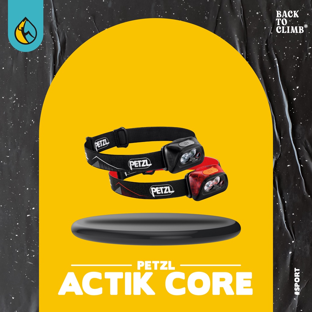 Jual Petzl actik core 450 lumens Headlamp Outdoor keren | Shopee Indonesia