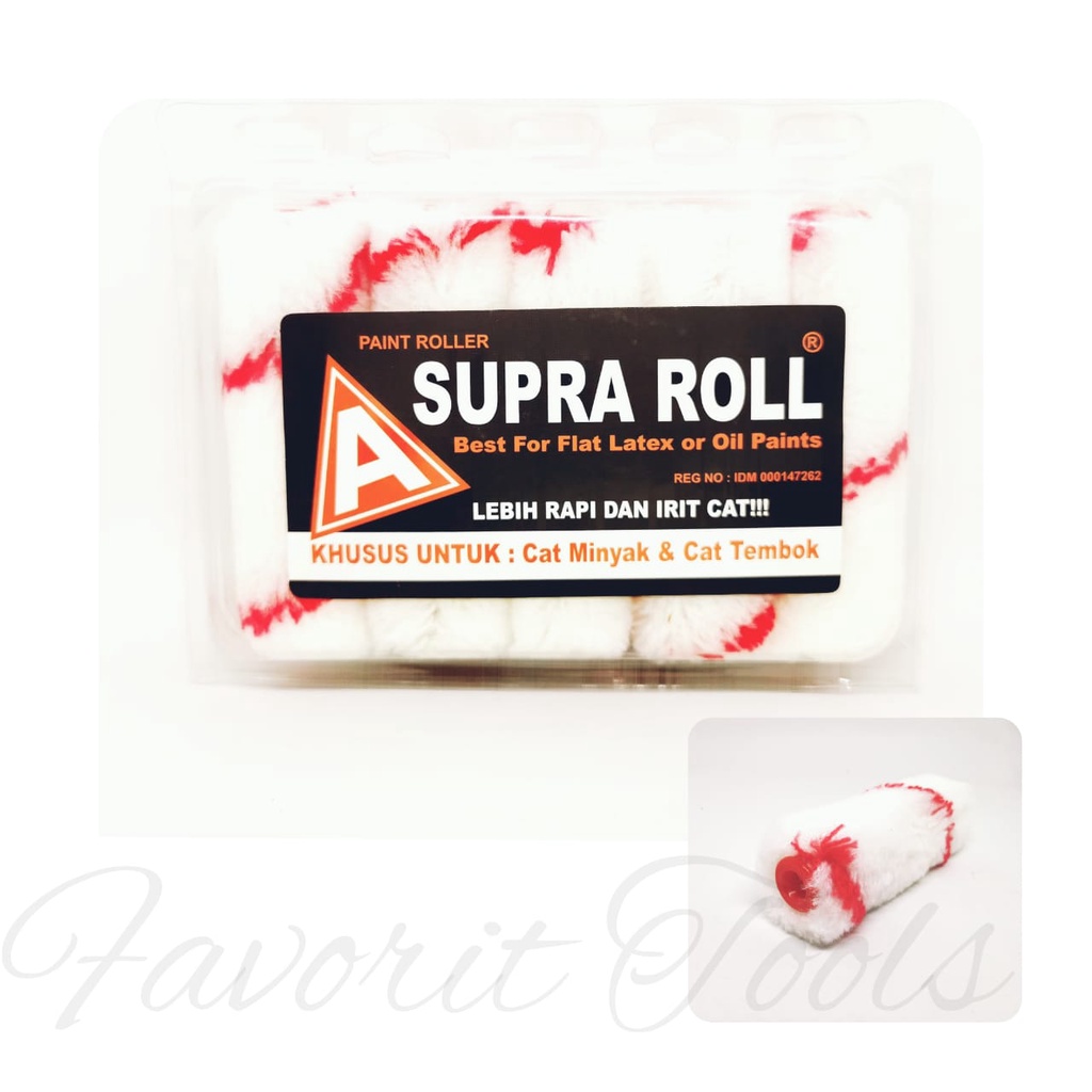 Jual Bulu Roll Supra Bulu Roll Kapal Supra 4 Inch | Shopee Indonesia