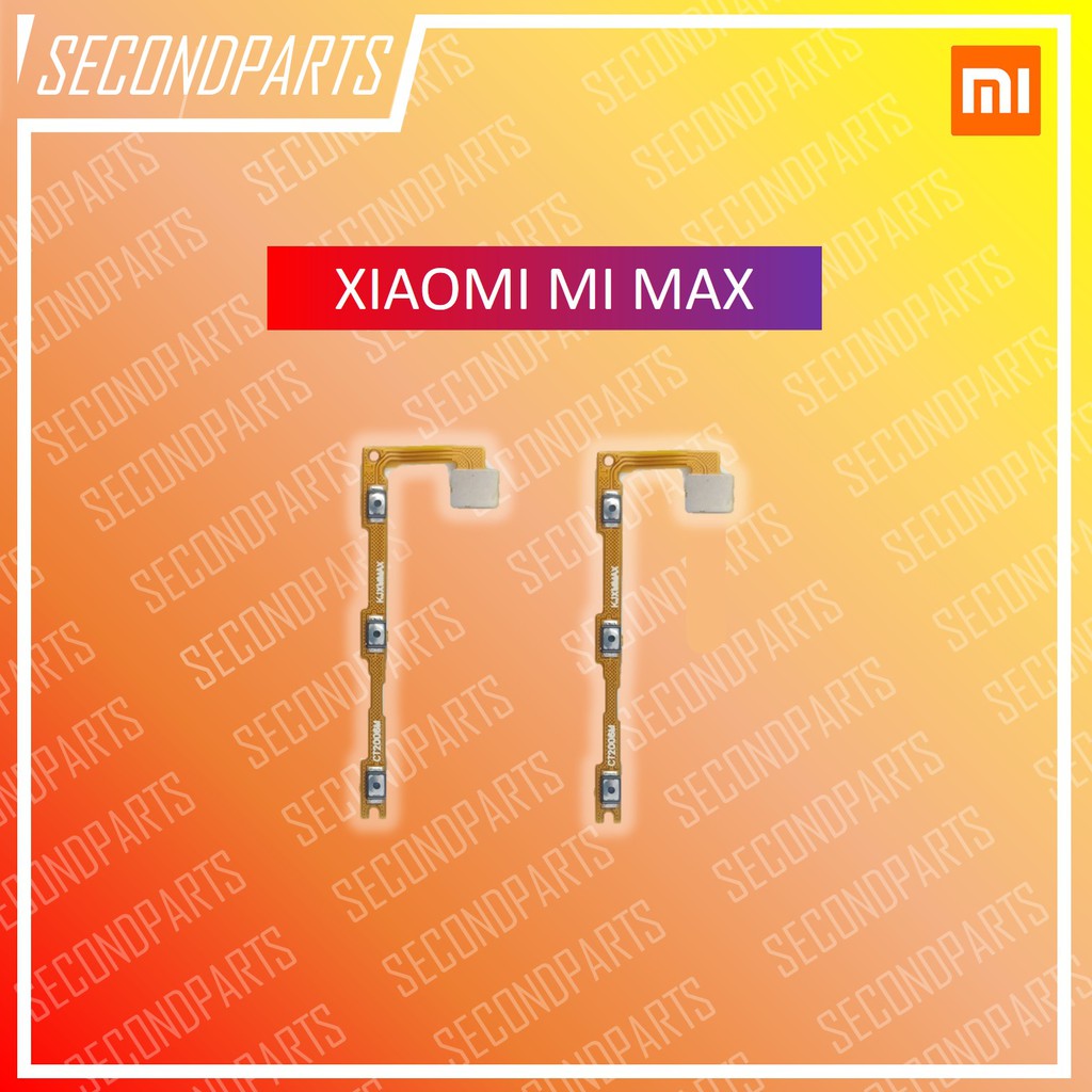Jual FLEXIBLE ON OFF TOMBOL POWER XIAOMI MI MAX 1 ORIGINAL | Shopee ...