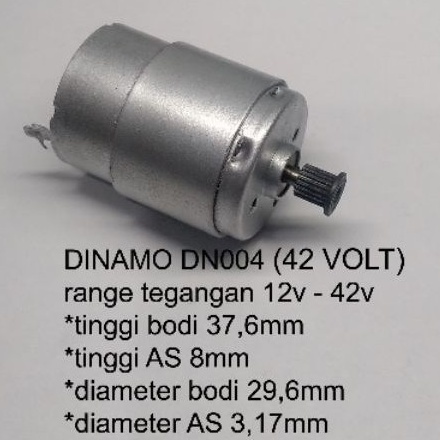 Jual Dinamo DC 12v 24v 30v 42v Bor Mini Generator Layang Layang Mini ...