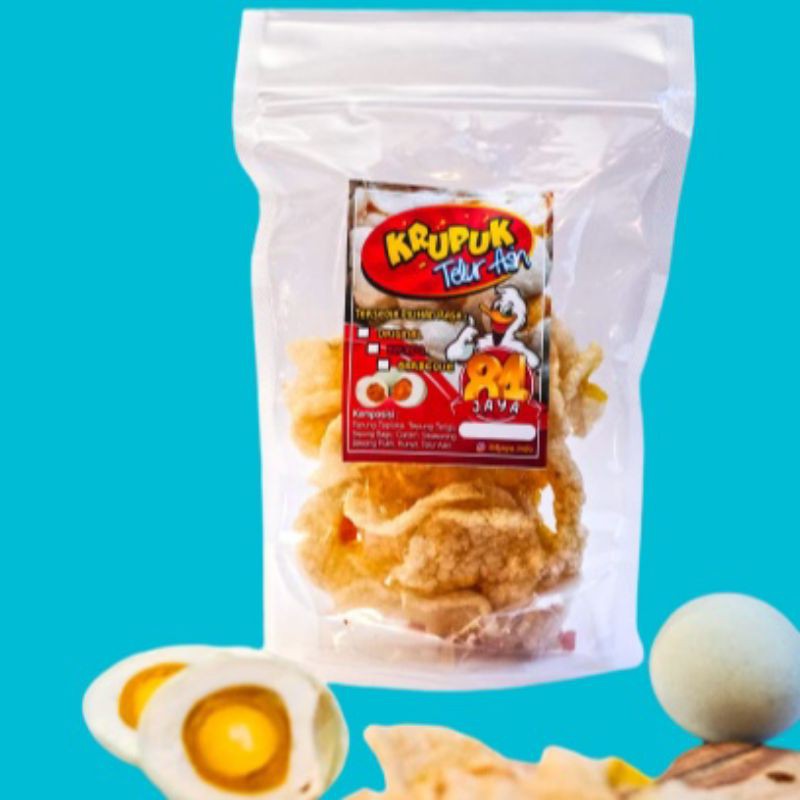 Jual Snack Kerupuk Telur Telor Asin Original Gurih Enak Lezat Nikmat ...