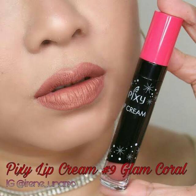 Jual Pixy lip cream no 9 glam coral | Shopee Indonesia