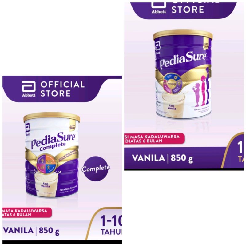 Jual pediasure complete/triplesure 850gr | Shopee Indonesia