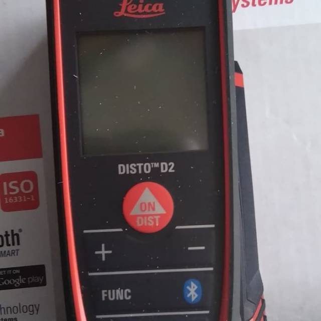 Jual meteran laser leica d2 / leica disto d2 new 100 meter with bluetooth | Shopee Indonesia