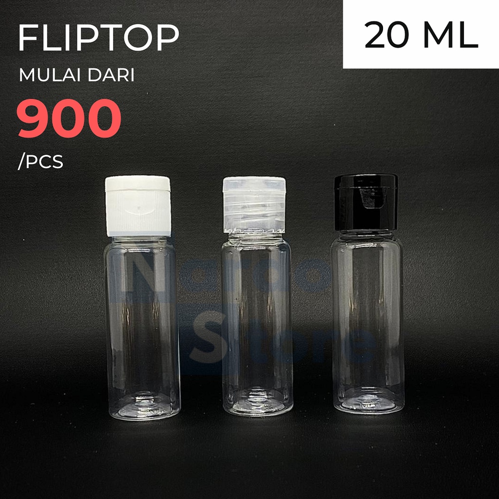 Jual Botol fliptop PET 20ml Tebal hand sanitizer gel 20 ml | Shopee Indonesia