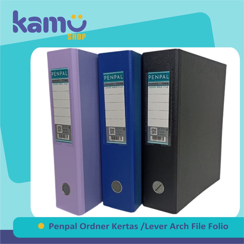 Jual Penpal Ordner Folio Kertas / Paper Lever Arch File F4 PL - 771 ...