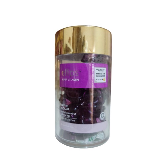 Jual Ellips Vitamin Rambut Botol Isi 50 Kapsul~Ellips Botol | Shopee ...