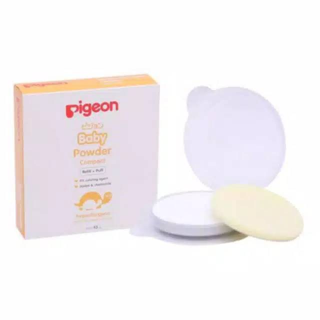 Jual Pigeon Bedak Padat Bayi 45gr / Pigeon Compact Powder Case / Refill ...