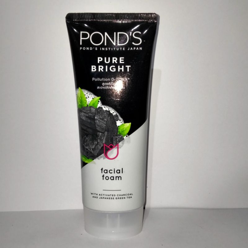 Jual PONDS Pure White Facial Foam 100g | Shopee Indonesia