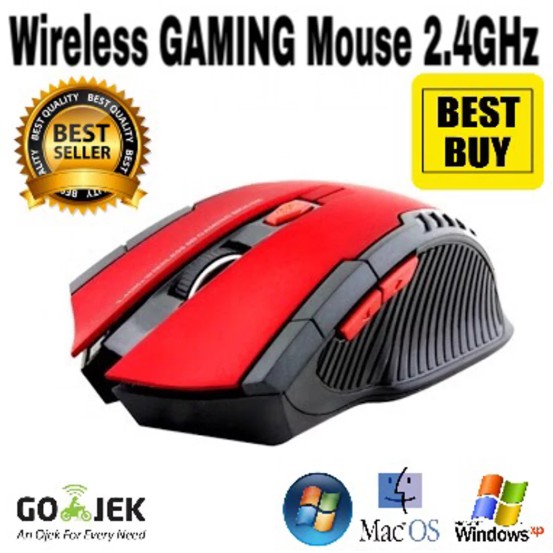 Jual Mouse Wireless GAMING MOUSE MIRIP FANTECH | Shopee Indonesia