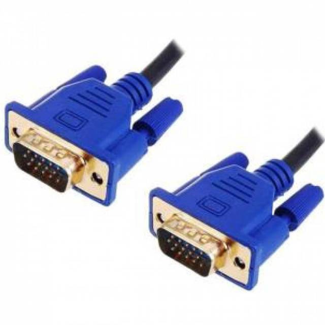 Jual Kabel vga 15 meter original / cable vga proyektor lcd tv male to male 15m tebal bagus ...