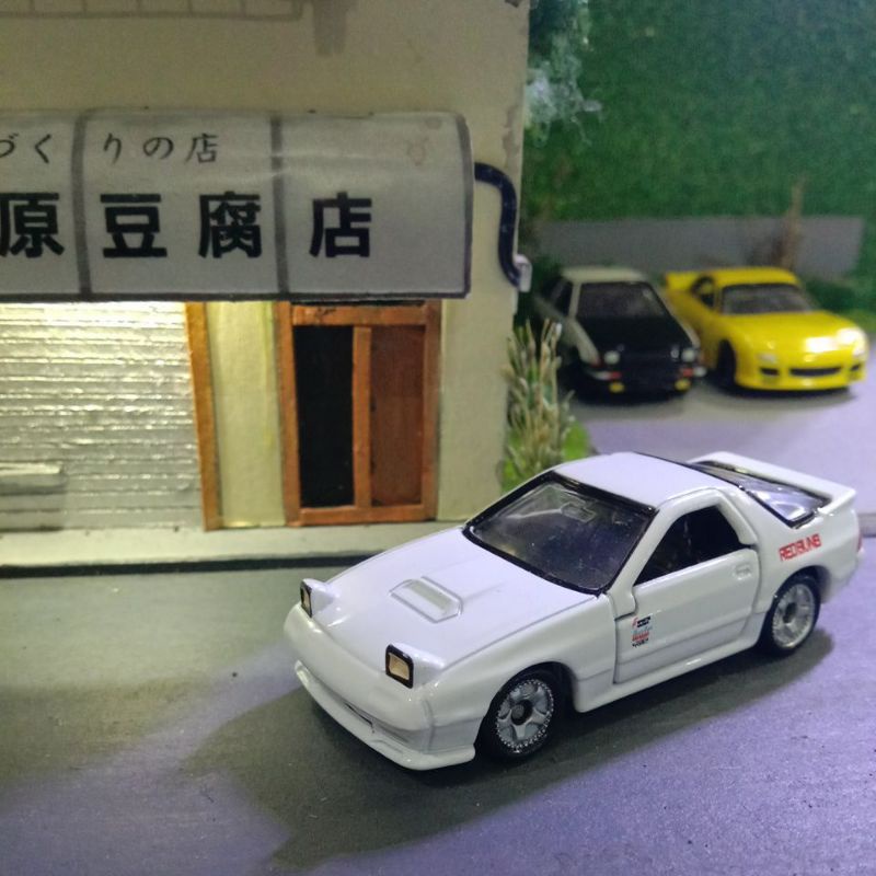 Jual Tomica Dream Initial D Mazda RX-7 FC3S White Takahashi Ryosuke S=1 ...