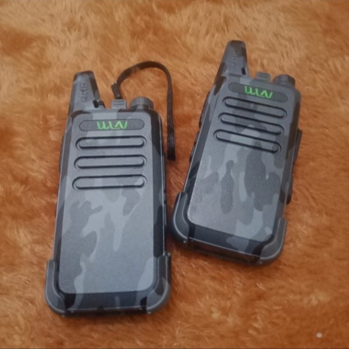 Jual HT WLAN Original walkie talkie ht radio walkie sepaket dan satuan ...