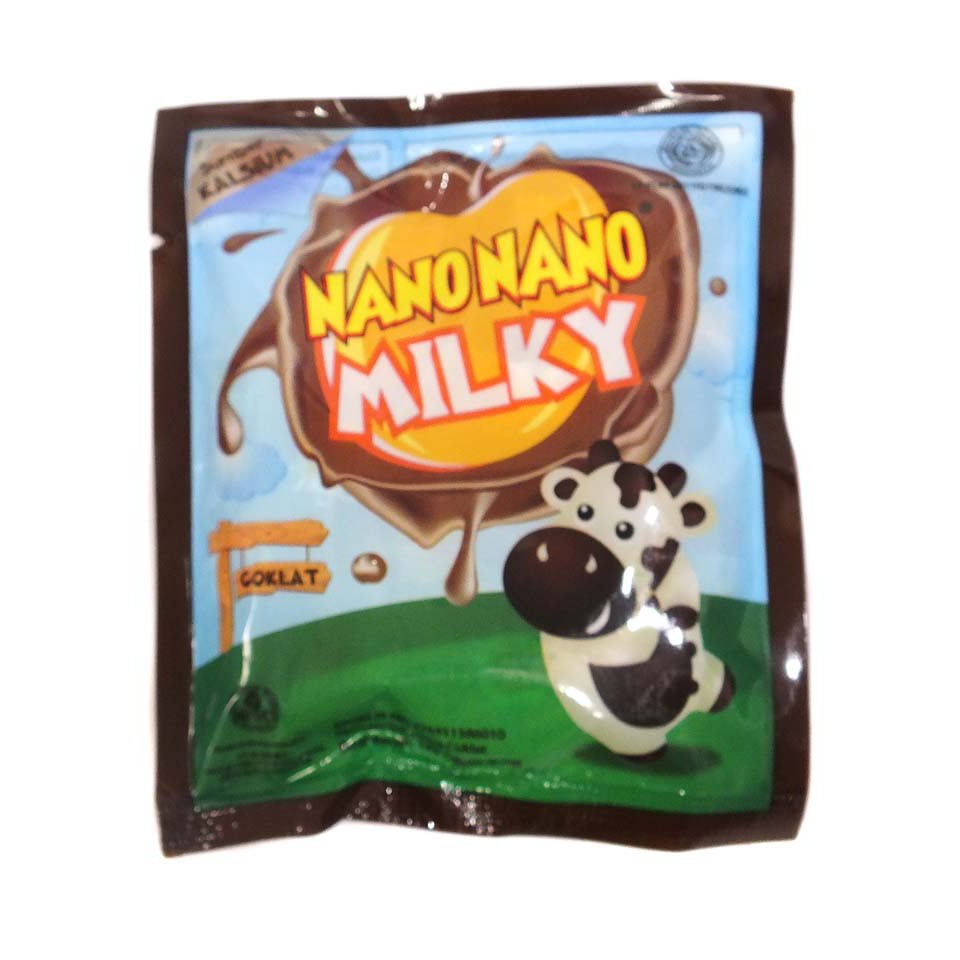 Jual NANO NANO MILKY SACHET COKLAT 12GR | Shopee Indonesia