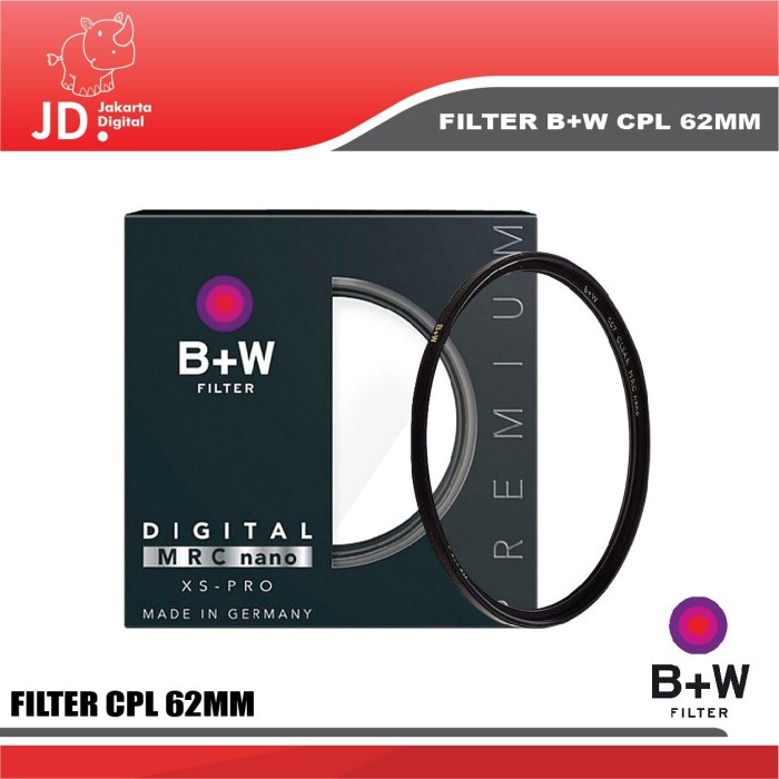 Jual NEW FILTER CPL B+W - CPL 62MM | Shopee Indonesia