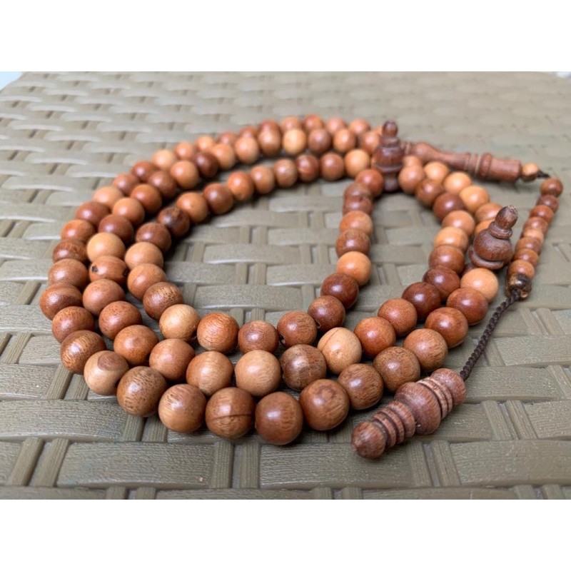 Jual asbih stigi asli 8 mm tasbih tasbih stigi laut tasbih kayu stigi ...