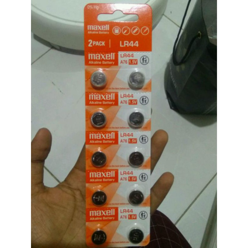 Jual baterai maxell lr44 original | Shopee Indonesia