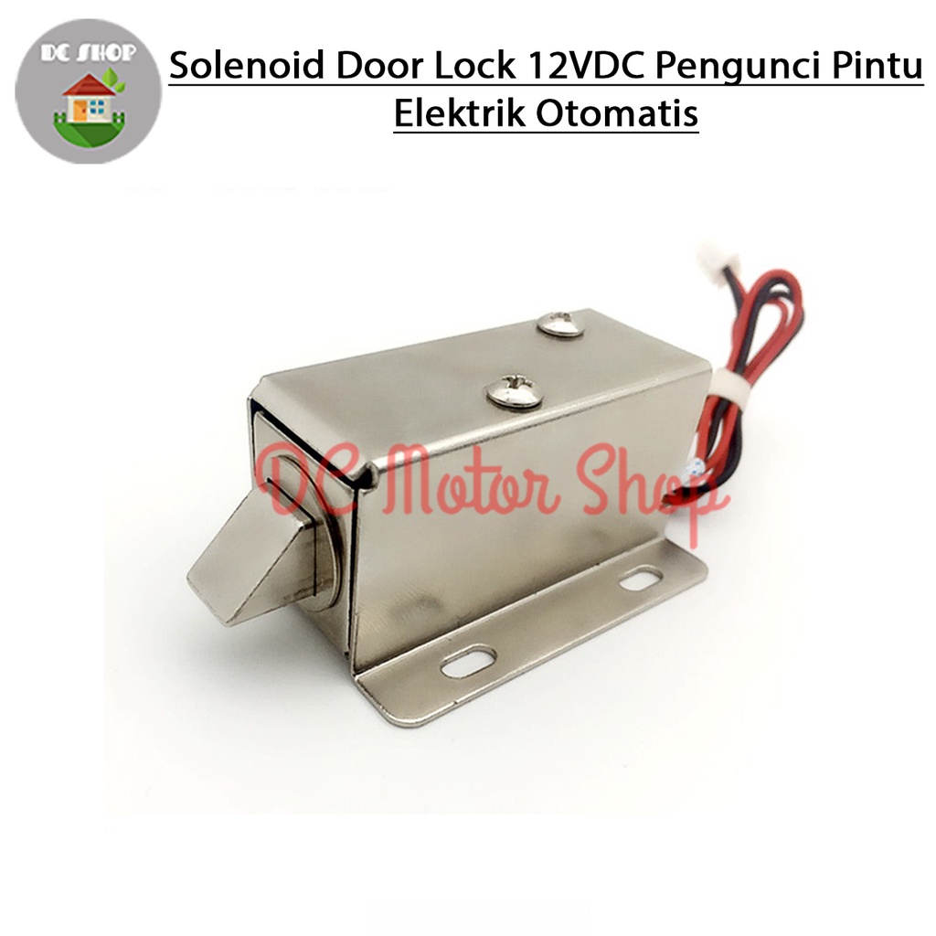 Jual Solenoid Door Lock 12VDC - Pengunci Pintu Elektrik Otomatis ...