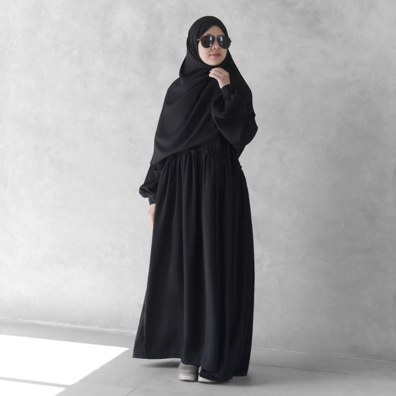 Jual Gamis Abaya Curl By hijab alila | Shopee Indonesia