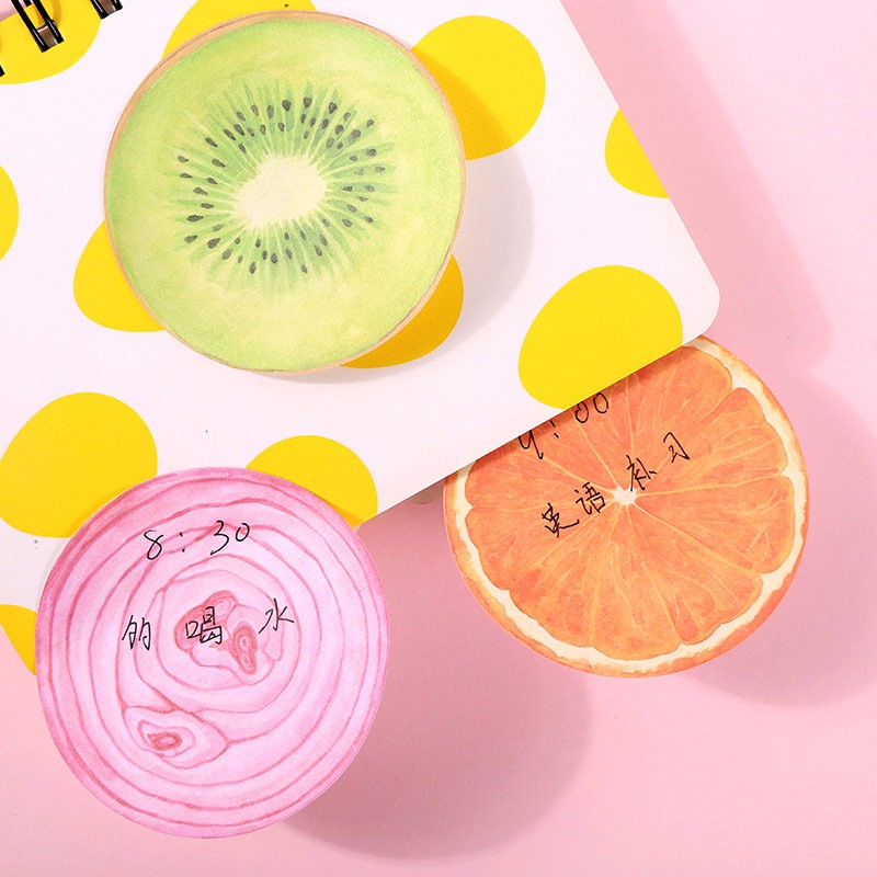 Jual Kertas Label Penanda Dokumen Fruits and Veggies Sticky Notes ...