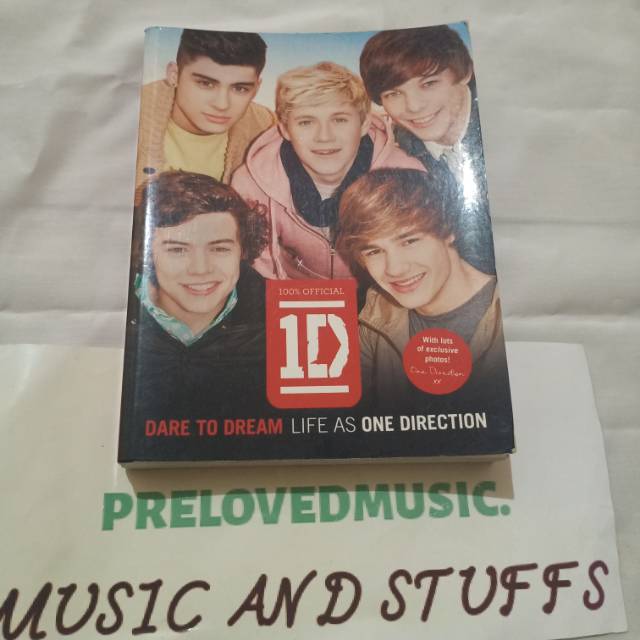 Jual One Direction Dare To Dream Official Book (English) | Shopee Indonesia