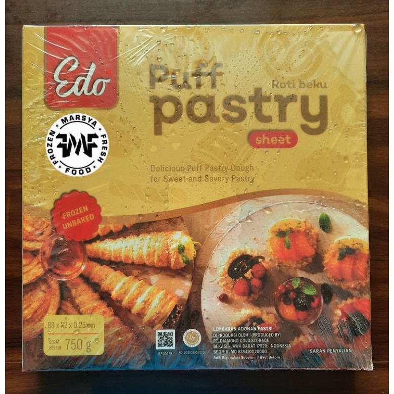 Jual Edo puff pastry 750gr | Shopee Indonesia