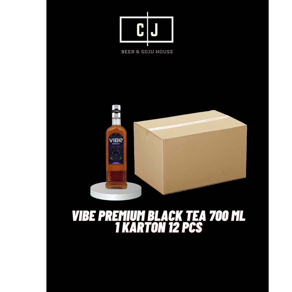 Jual Vibe Premium Black Tea 700ml (1 Karton) | Shopee Indonesia