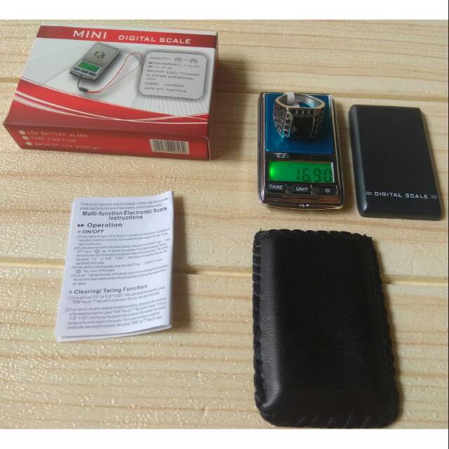 Jual Mini Digital Pocket Scale - Timbangan Digital Mini Akurasi 200Gr/0 ...
